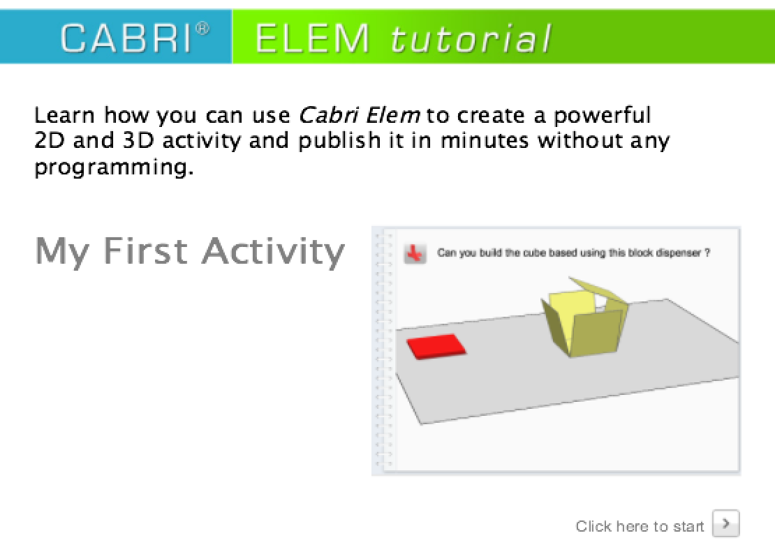 New Cabri tutorials | Cabrilog